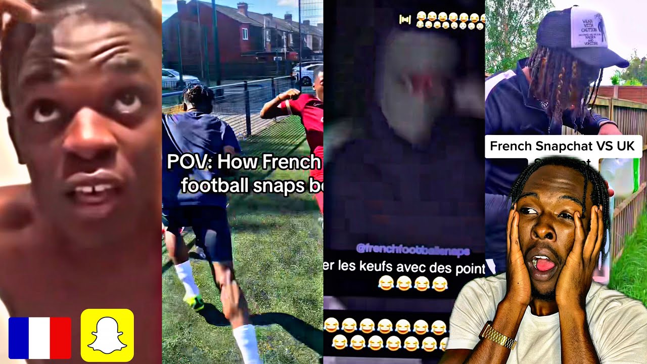 FOOTBALL Snaps Hit Different ! funniest french tiktoks | AMERICAN ...