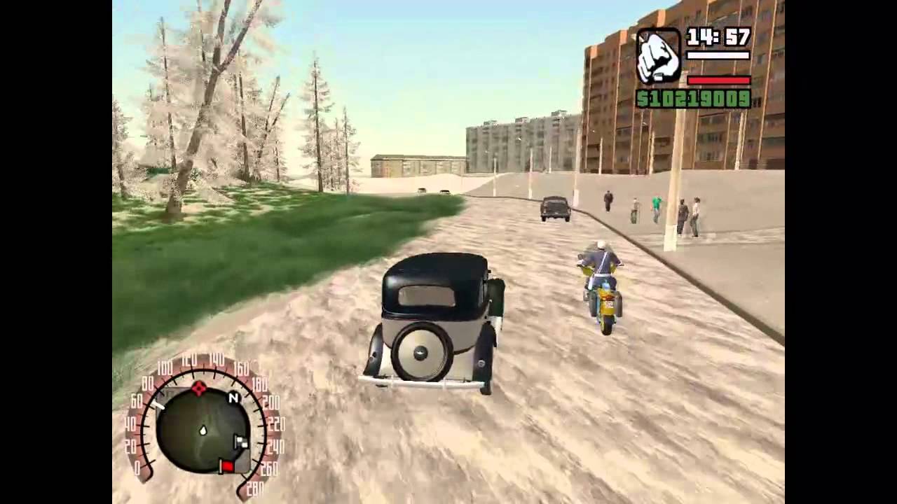 GTA Soviet Union USSR in Snow / GTA Советский Союз СССР в снег - YouTube