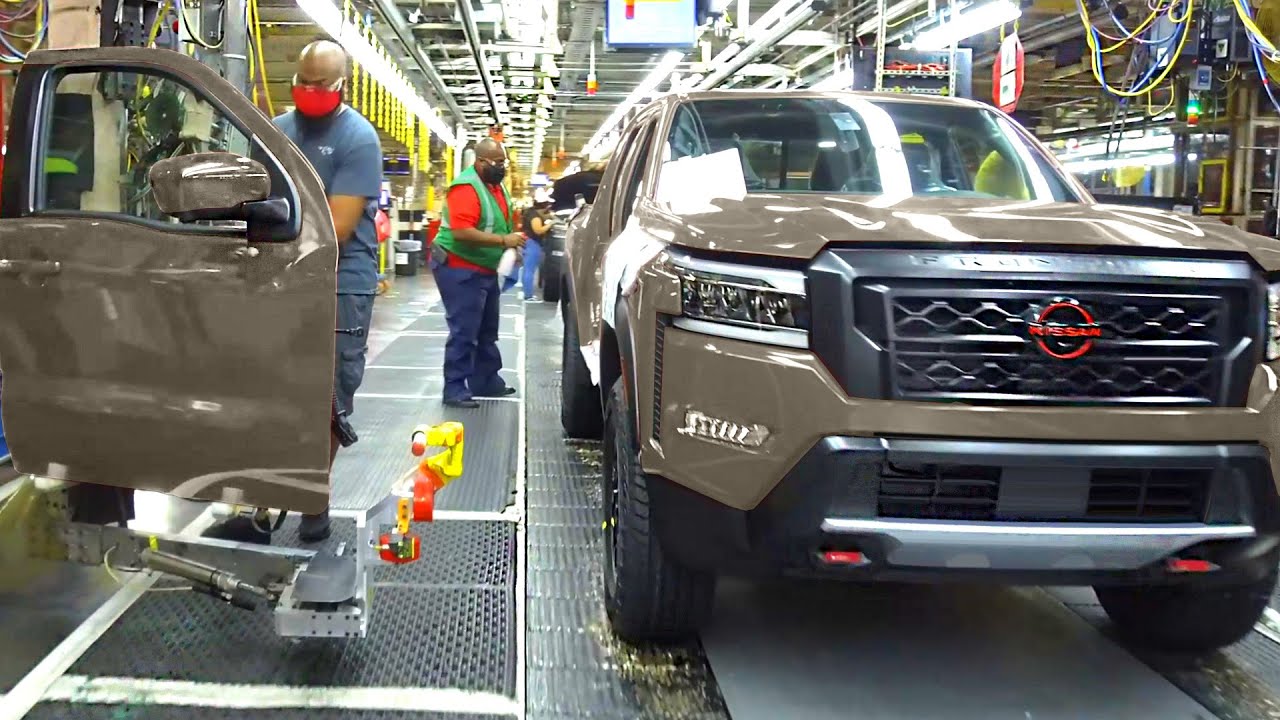New Nissan FRONTIER 2022 - PRODUCTION plant in USA (this is how it's ...