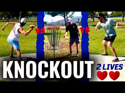 Disc Golf KNOCKOUT Challenge: 3 Players, 1 Winner - YouTube