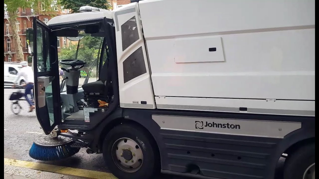 Keeping the Streets Clean with the Johnston | Mechanical Street Sweeper ...