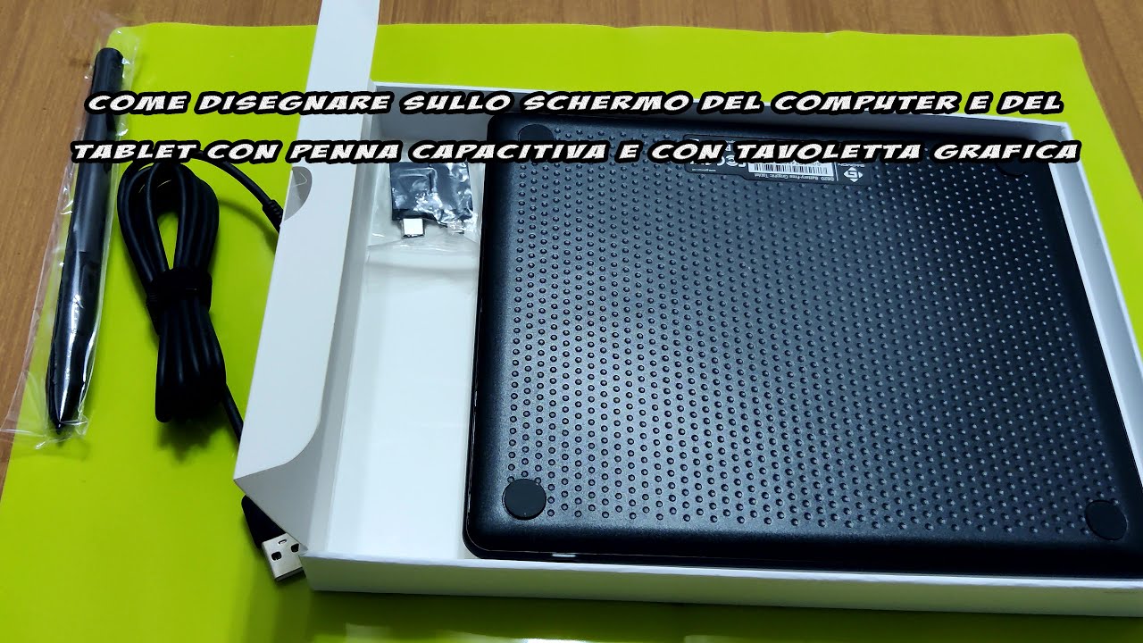 Come disegnare sullo schermo del computer e del tablet con penna ...