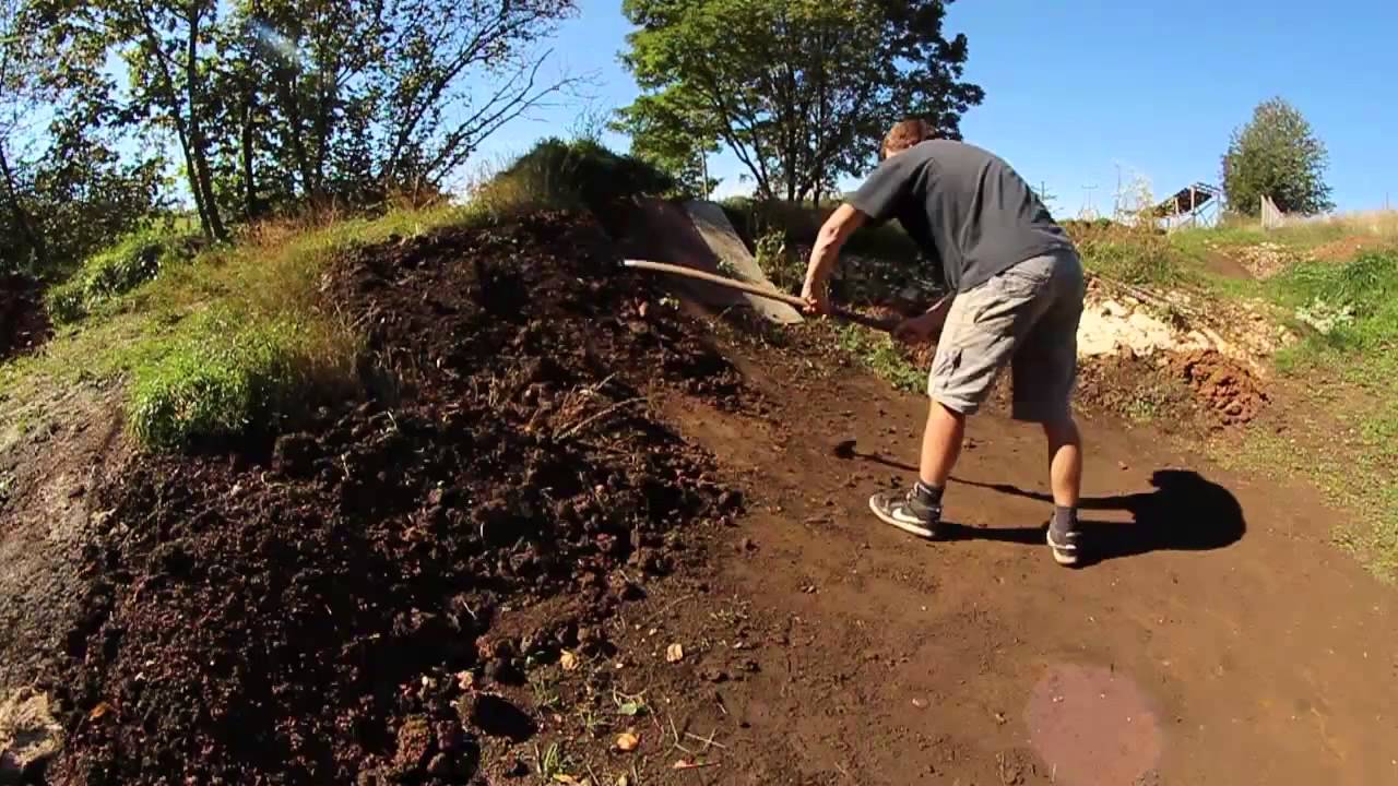 Building Dirt Jumps - YouTube