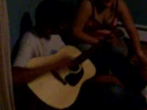 sahil on guitar