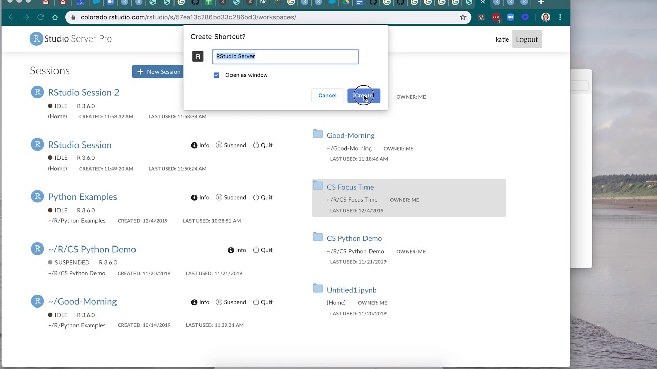 Create a Desktop App for RStudio Server Pro - YouTube