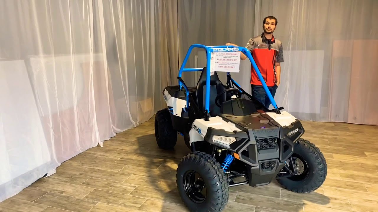 2021 Polaris Ace 150 EFI walk around - YouTube