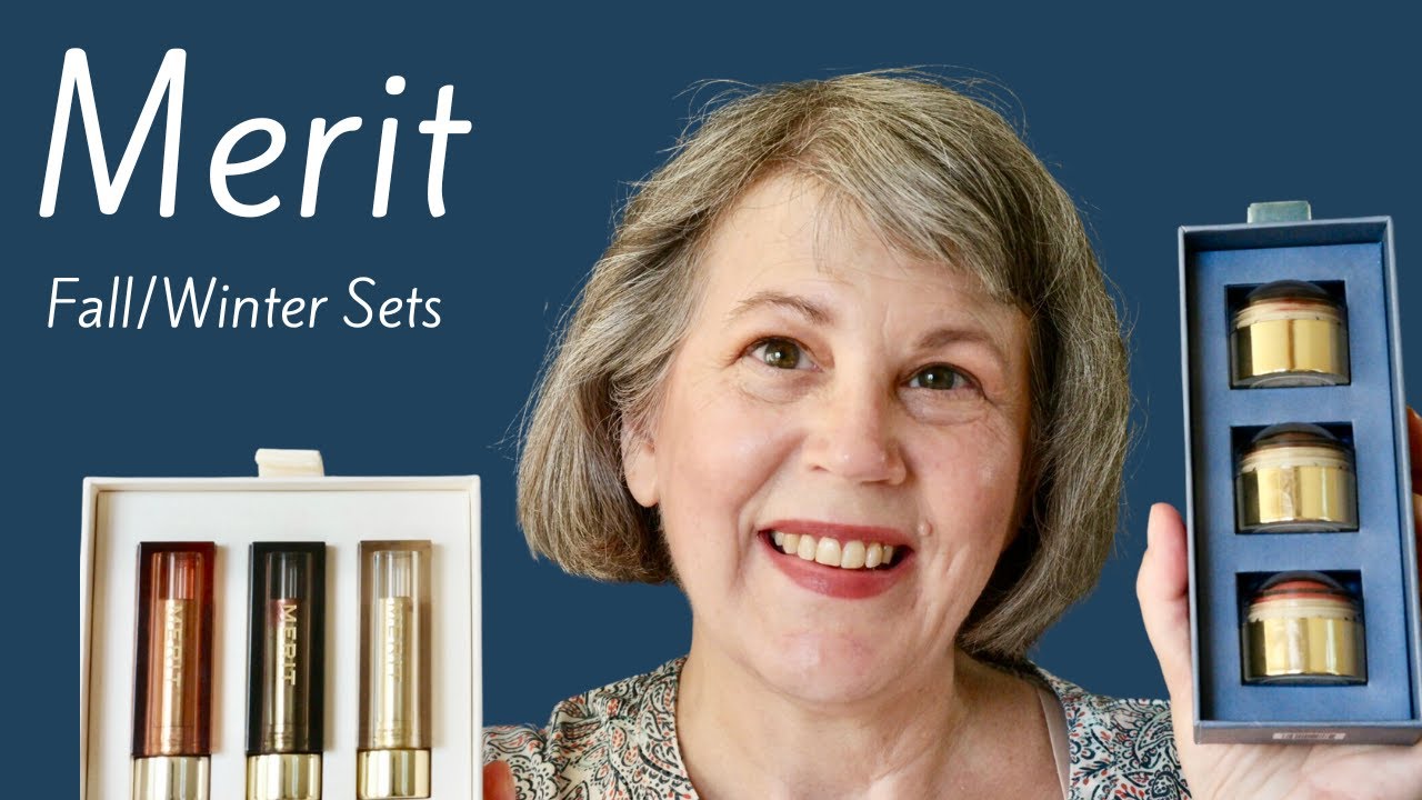New Merit Products & Shades - F/W 2024 Holiday Sets - Mature Sensitive Skin - YouTube