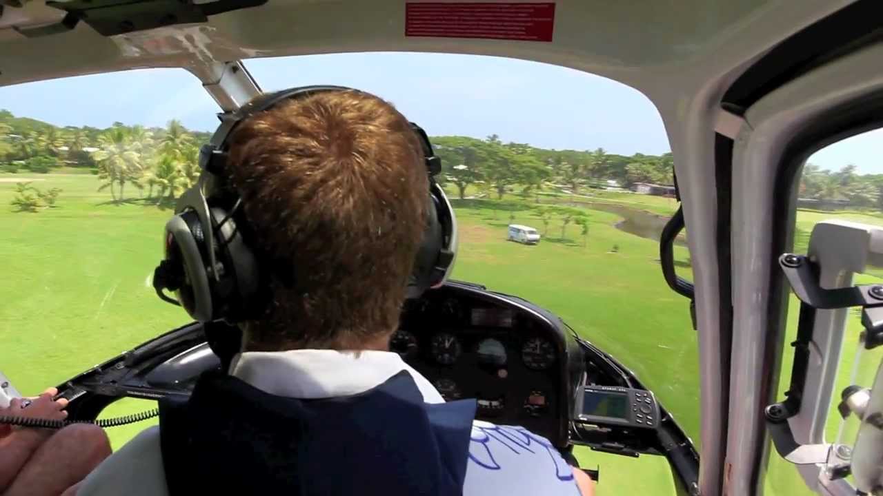 Fiji Helicopter scenic flight - YouTube
