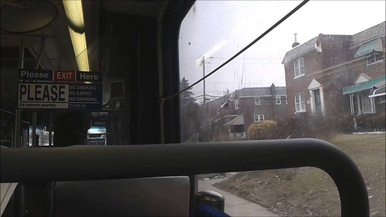 SEPTA Route 18 Express: 2004 New Flyer D40LF #5737 Full Ride - YouTube