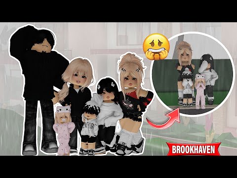 ROTINA SOBREVIVENDO A UM TORNADO 😱 no BROOKHAVEN RP 🏠 Part.1 