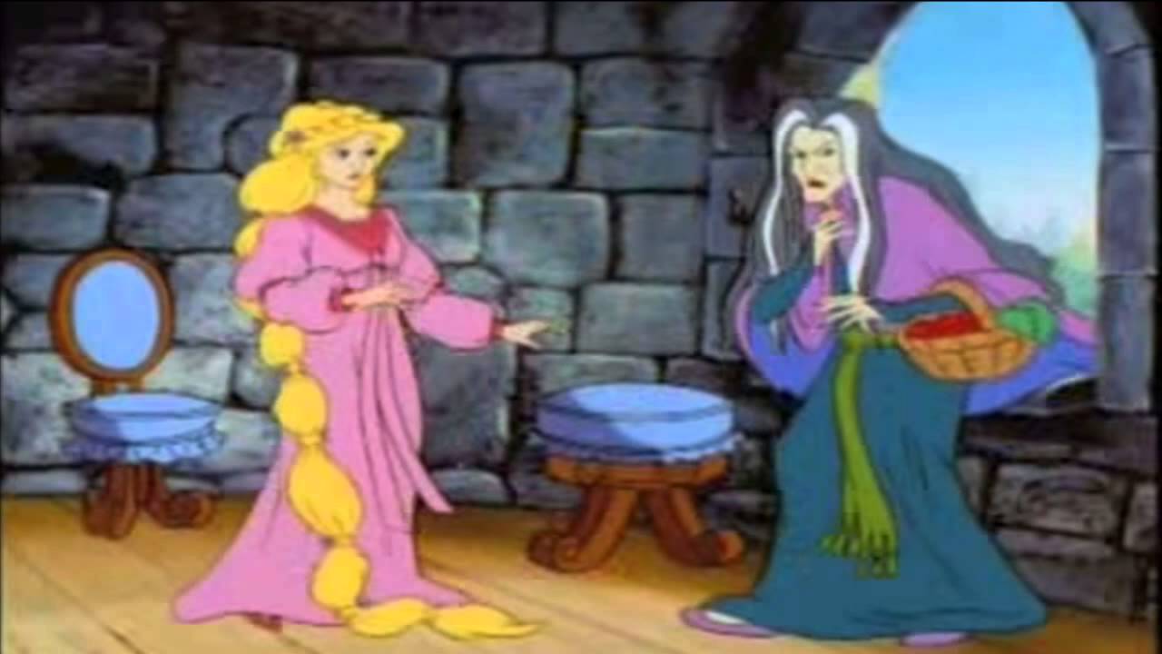 Digital story telling - RAPUNZEL - Version 1 - YouTube