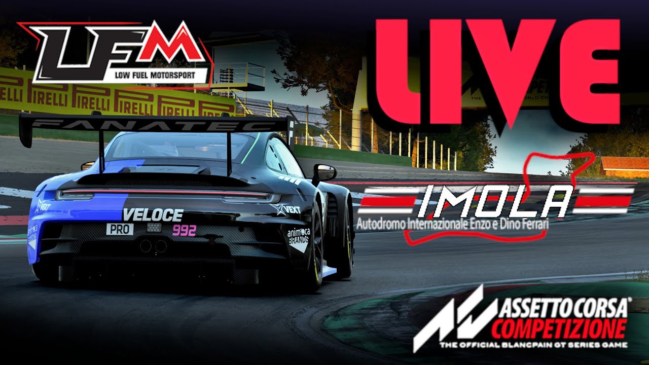 LFM PRO SERIES in the PORSCHE | IMOLA | Round 1 | Highest SoF LFM race ...