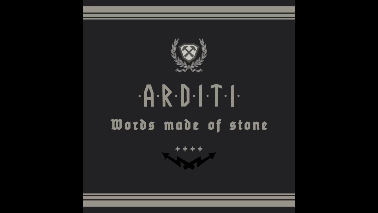 Arditi - Words made of Stone (NEW Arditi release November 2020) - YouTube