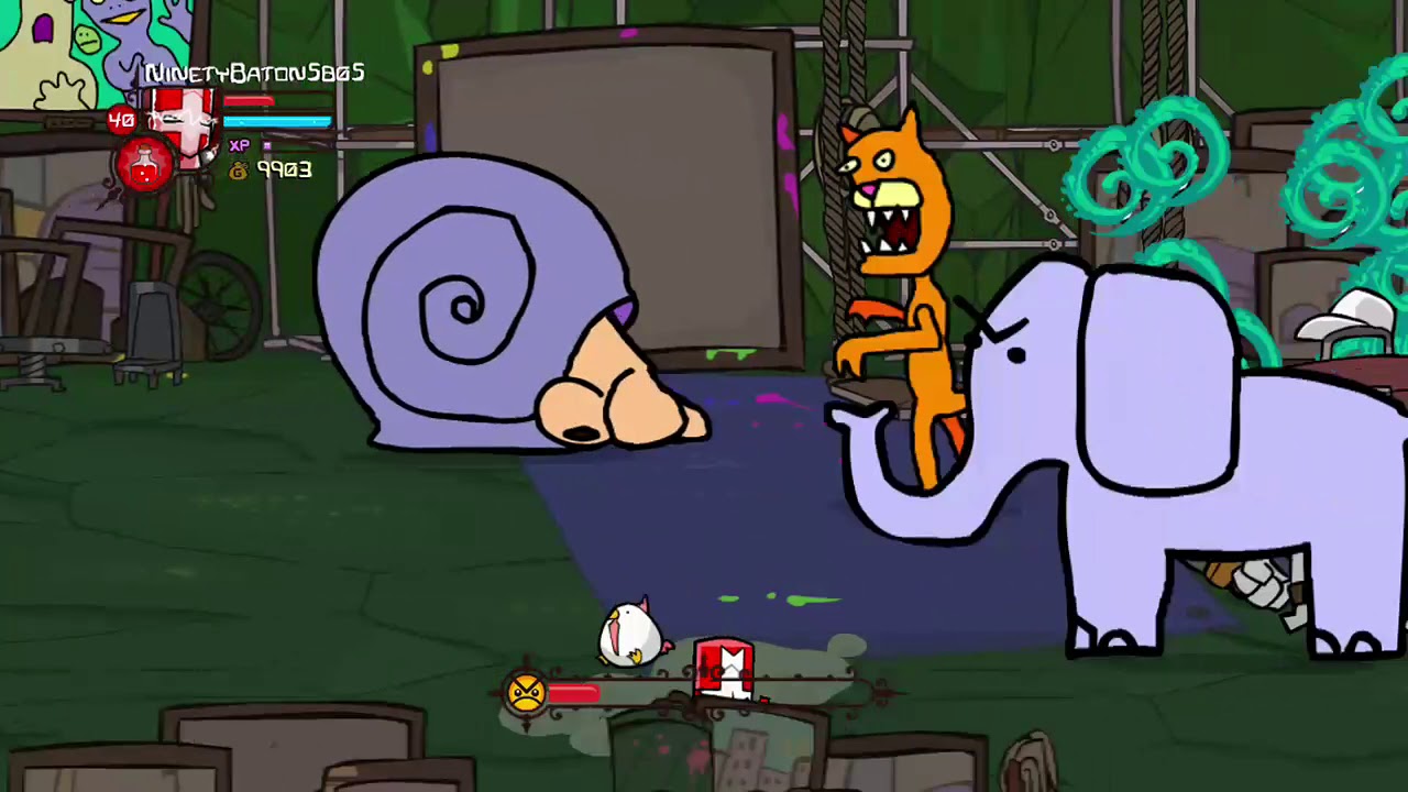 Castle Crashers In A Nutshell - YouTube