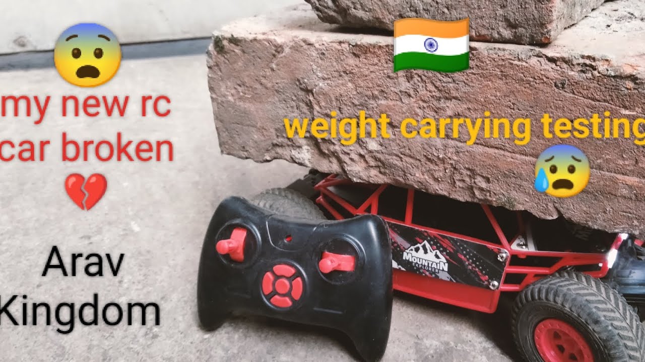rc rock crawler weight carrying testing - YouTube