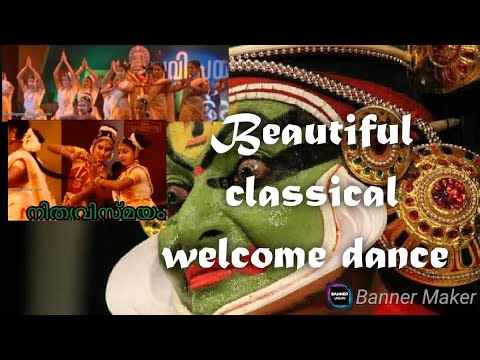 Beautiful Indian Classical Welcome Dance Performance ...