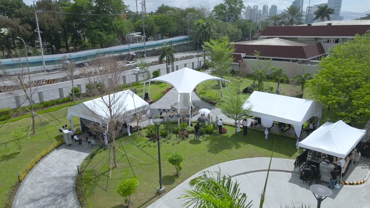 A Glimpse of the Ceremony for the Unveiling of the First Vision Statue ...