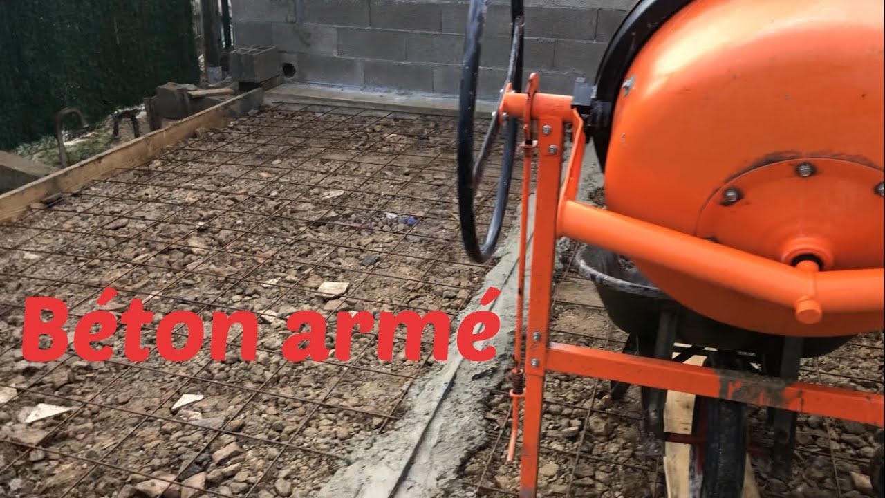 Comment faire une dalle en béton armé 🏠 - YouTube