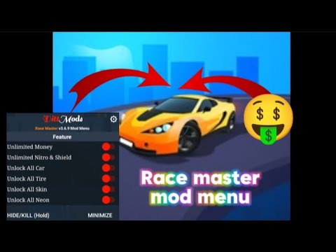 Race master mod menu. unlimited money and nitro boost 🤑🤑🤑🤑 - YouTube