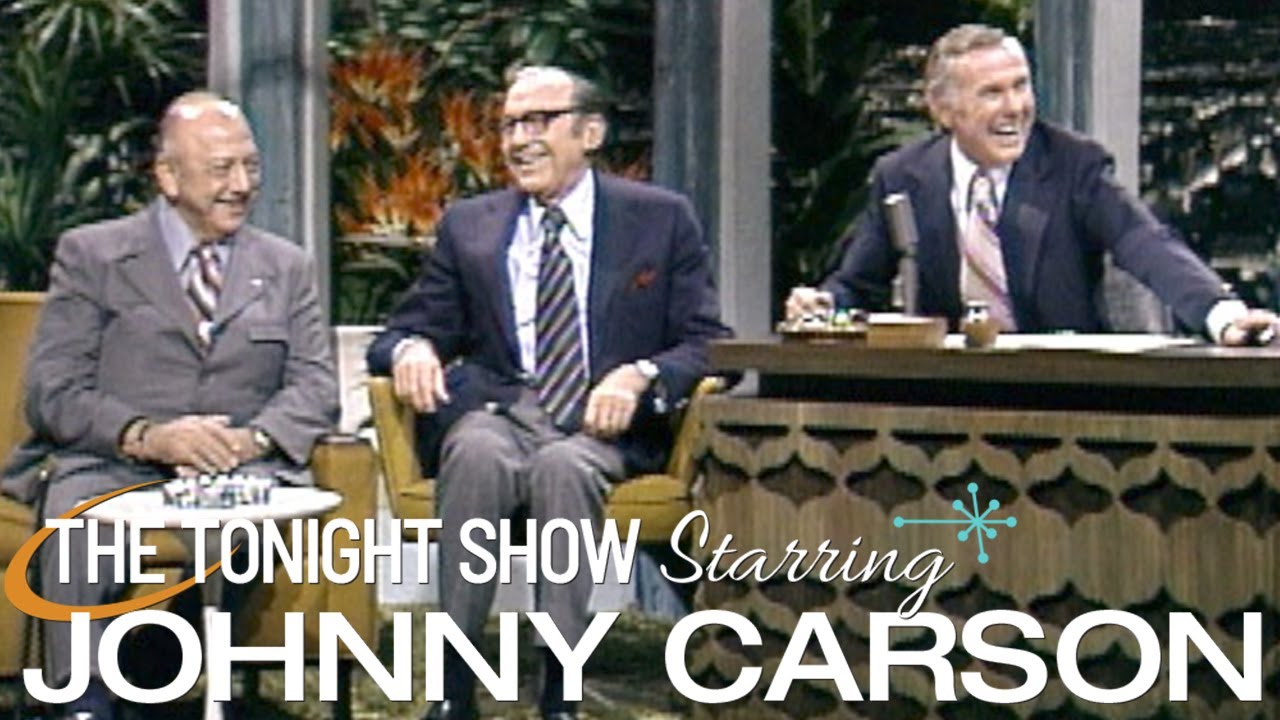 Full Appearance - Jack Benny and Mel Blanc - The Man of a Thousand Voices | Carson Tonight Show ...