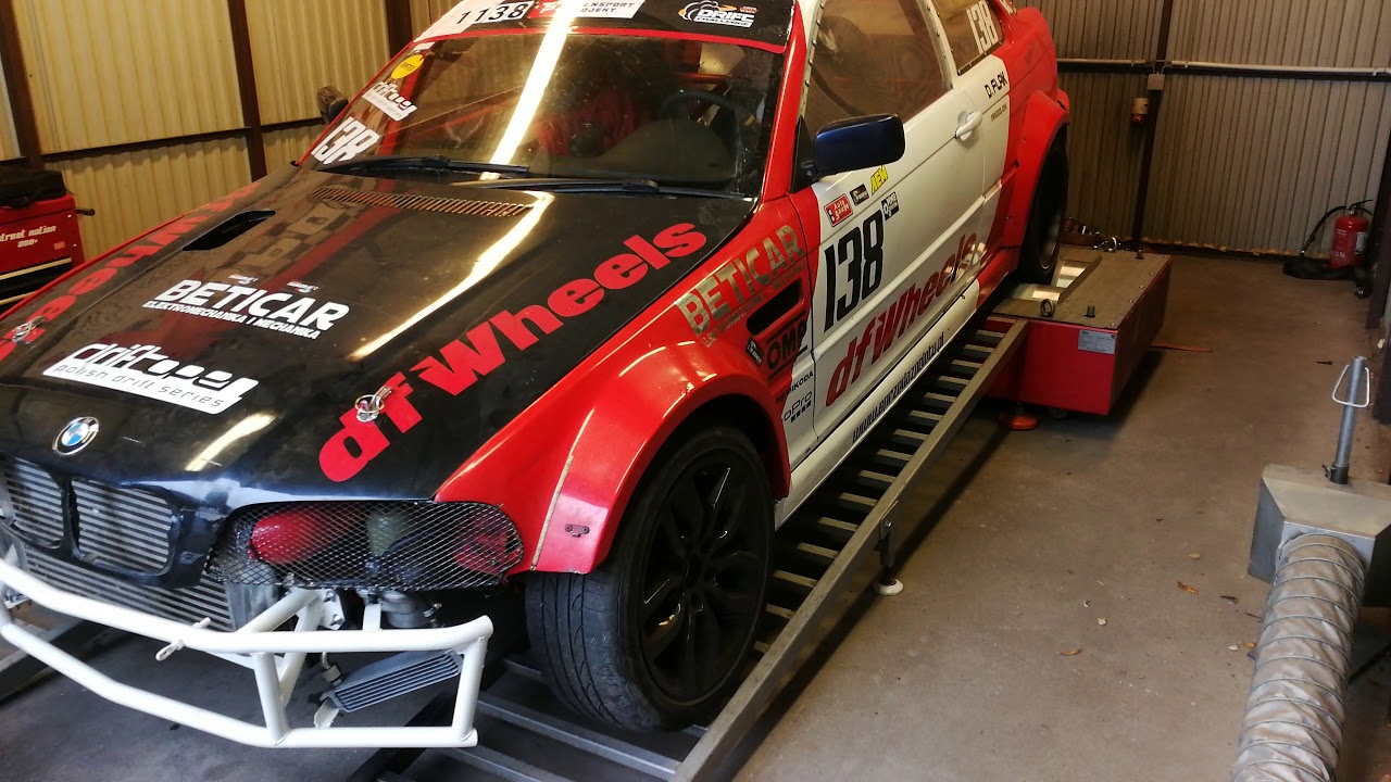 Bmw e46 Turbo Drift Edition. Dyno - YouTube