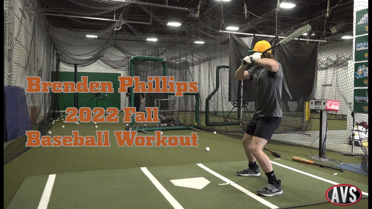 Brenden Phillips 2022 Fall Baseball Workout - YouTube