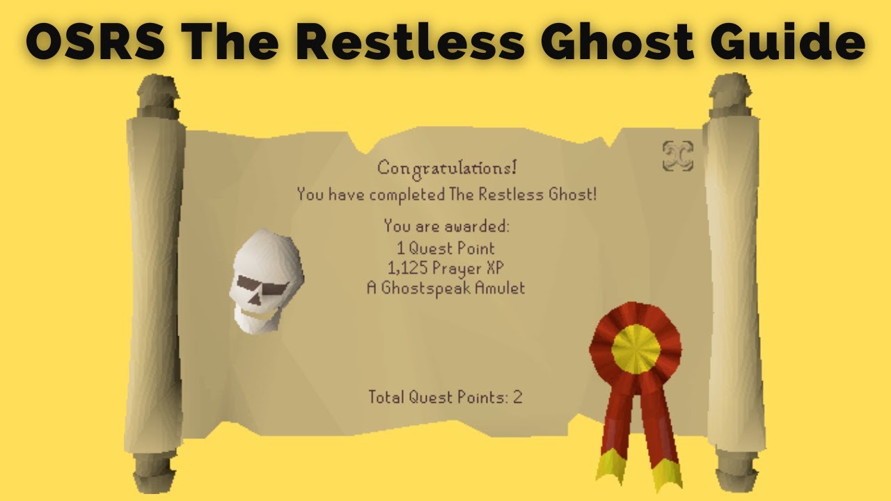 OSRS The Restless Ghost 2023 (Quick Guide) - YouTube