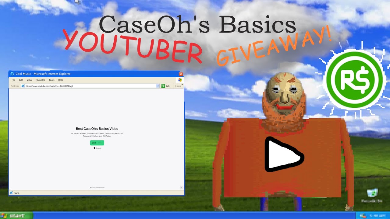 CASEOH'S BASICS YOUTUBER GIVEAWAY - YouTube