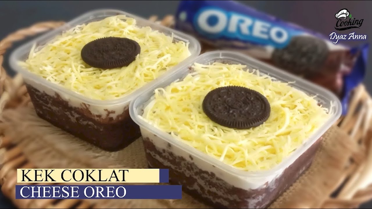 DESSERT BOX KEK COKLAT CHEESE OREO | Gabungan Kek Coklat Moist & Cheese ...
