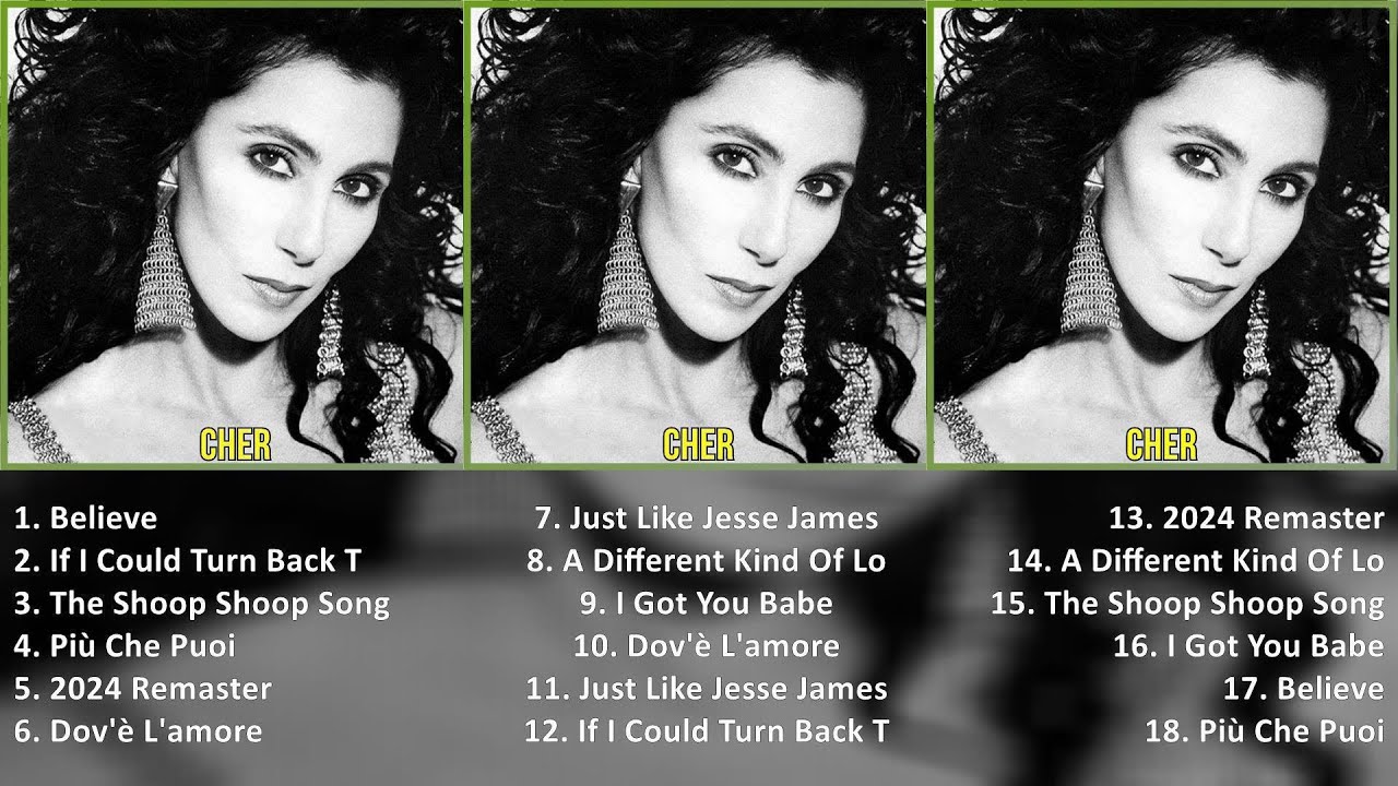 Cher 2025 MIX Hits Playlist - YouTube