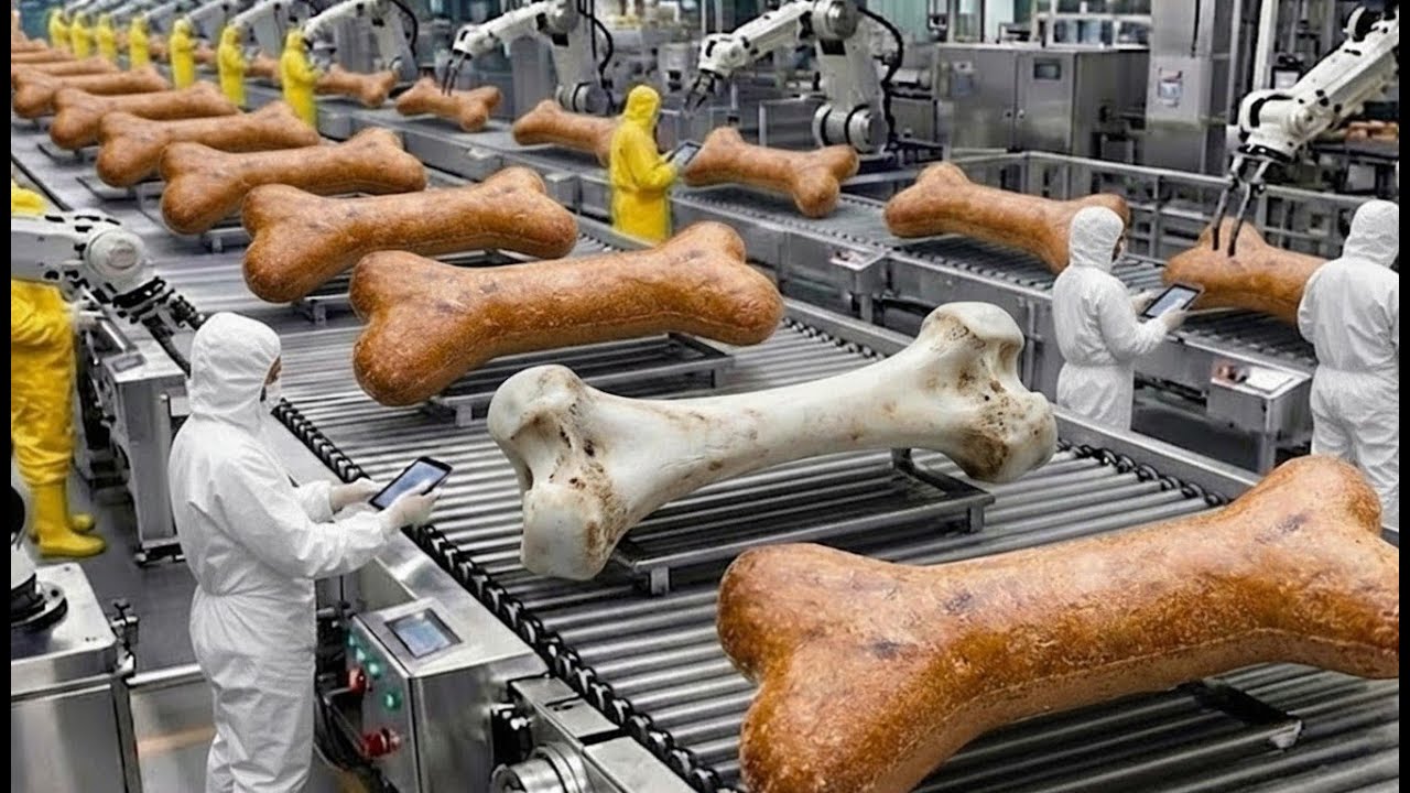 How dog food is made in a factory | inside the largest dog food factory ...