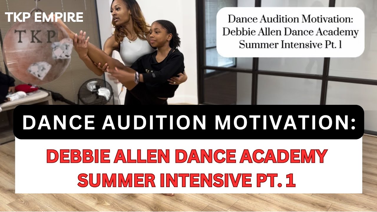 🥳ACCEPTED into Debbie Allen Dance Academy Summer Intensive Pt. 1 - YouTube