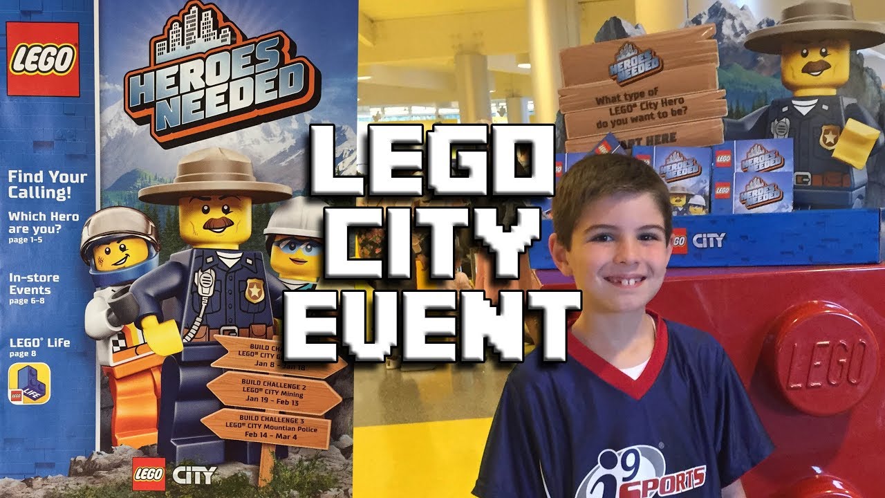 LEGO City Mining Building Event at the Disney Springs LEGO Store in ...
