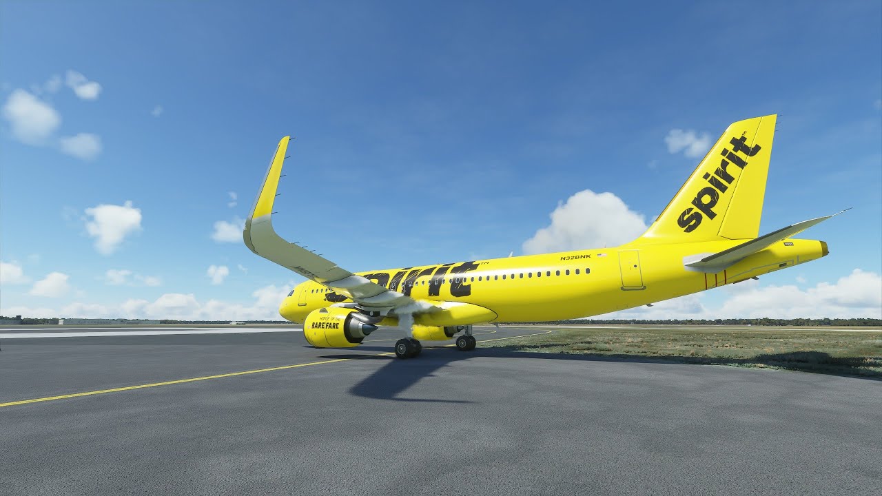 Spirit Flight 303 Atlantic City-Orlando Microsoft Flight Simulator ...
