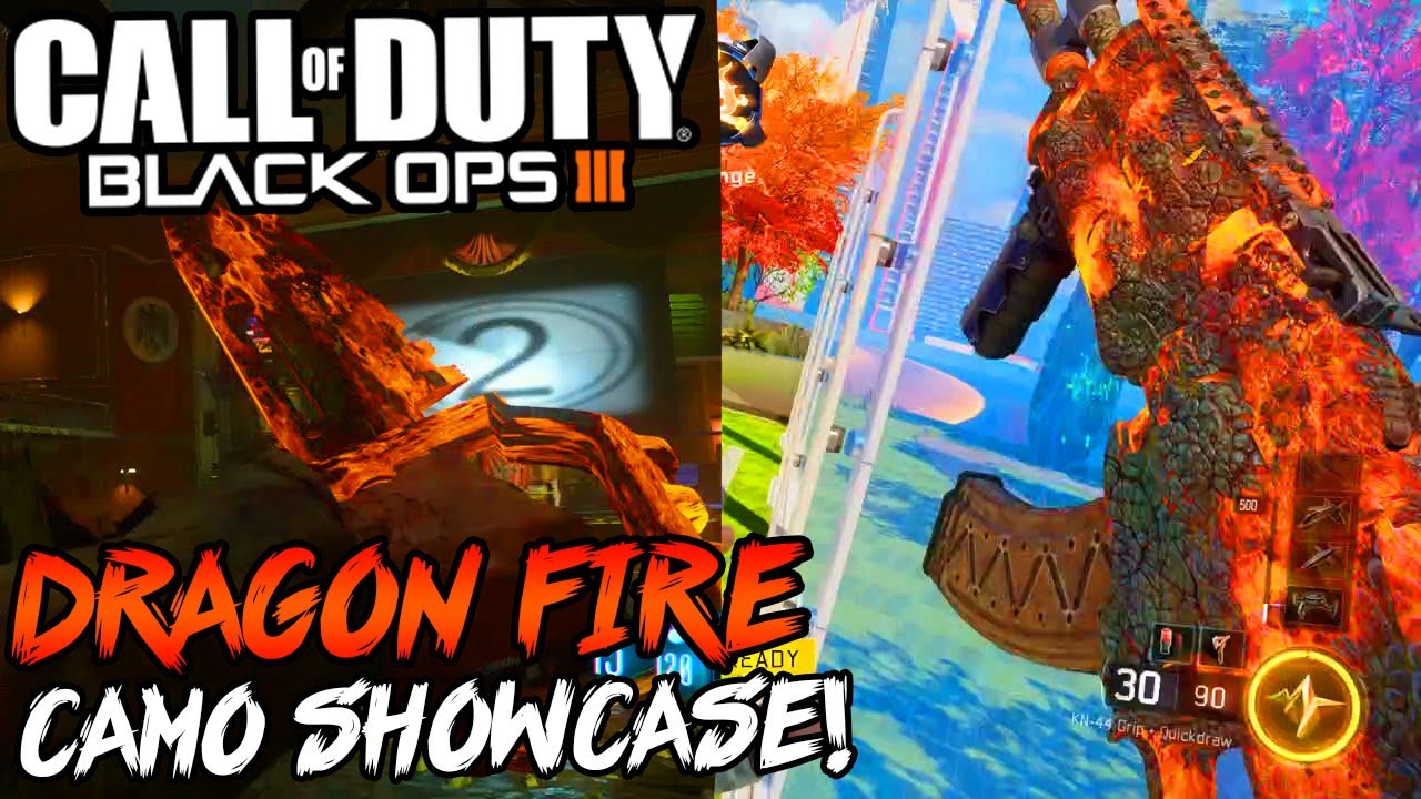EPIC DRAGON FIRE PACK A PUNCH CAMO SHOWCASE! 500 MILLION HEADSHOT ...