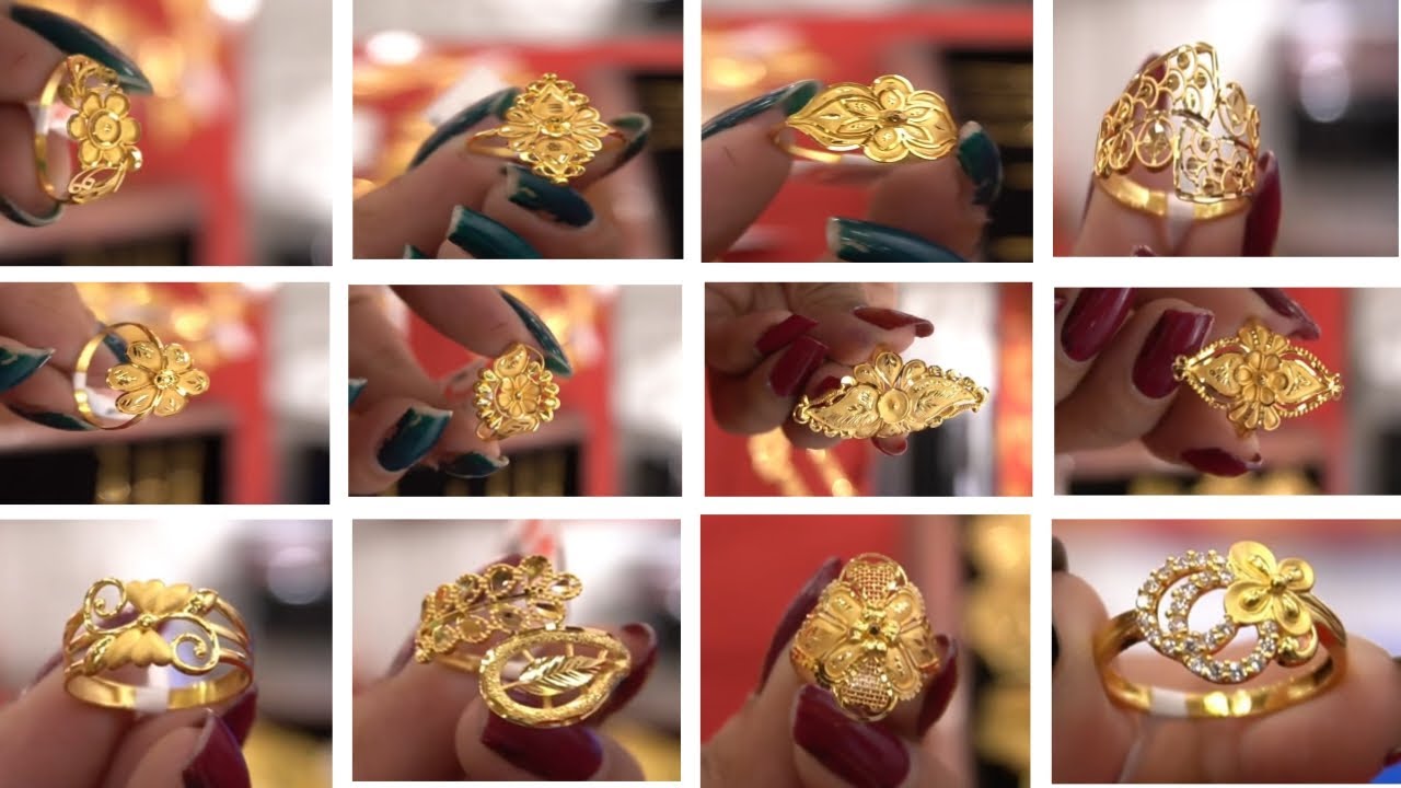Latest gold Rings Designs with weight and price 2025//New Model Rings ...