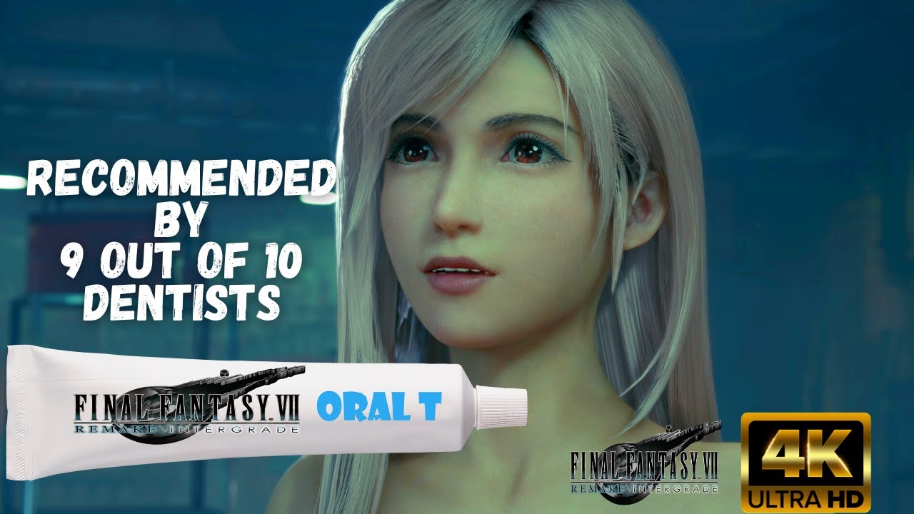 FF7 Remake Tifa Lockhart's Shiny Teeth PC Mod - YouTube