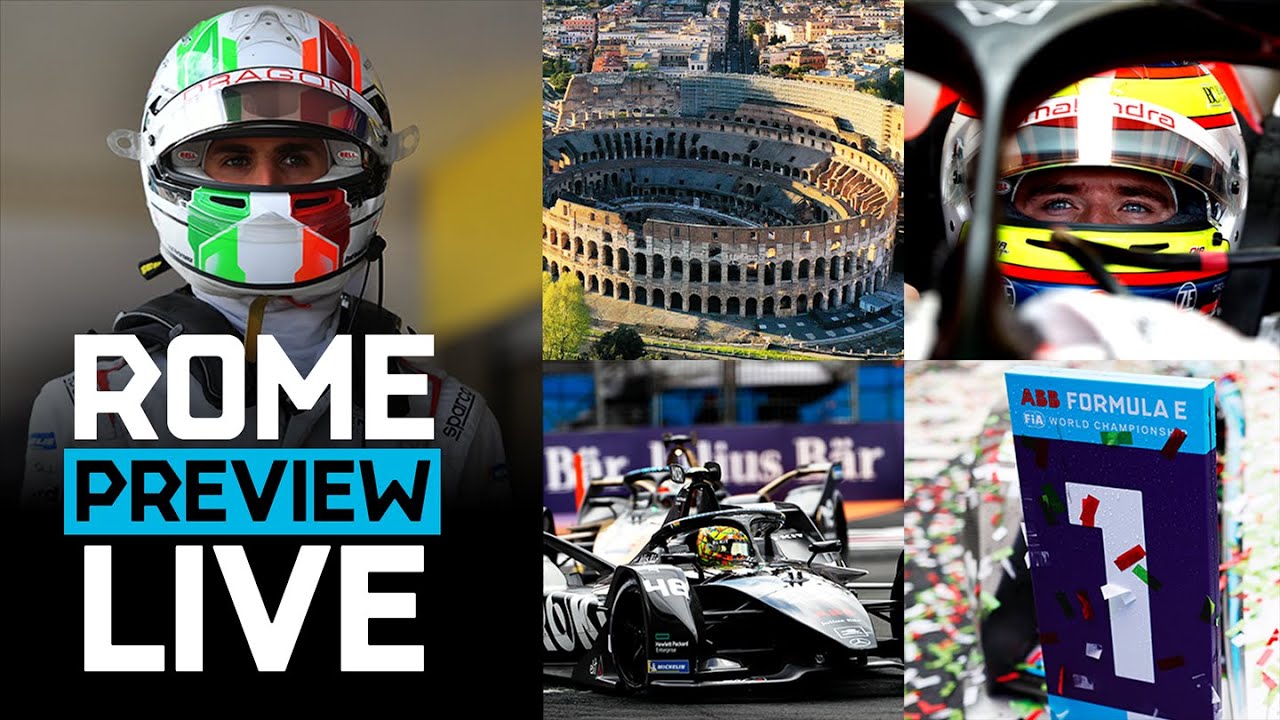 LIVE Formula E Pit Lane Preview - All The Updates From The #RomeEPrix ...