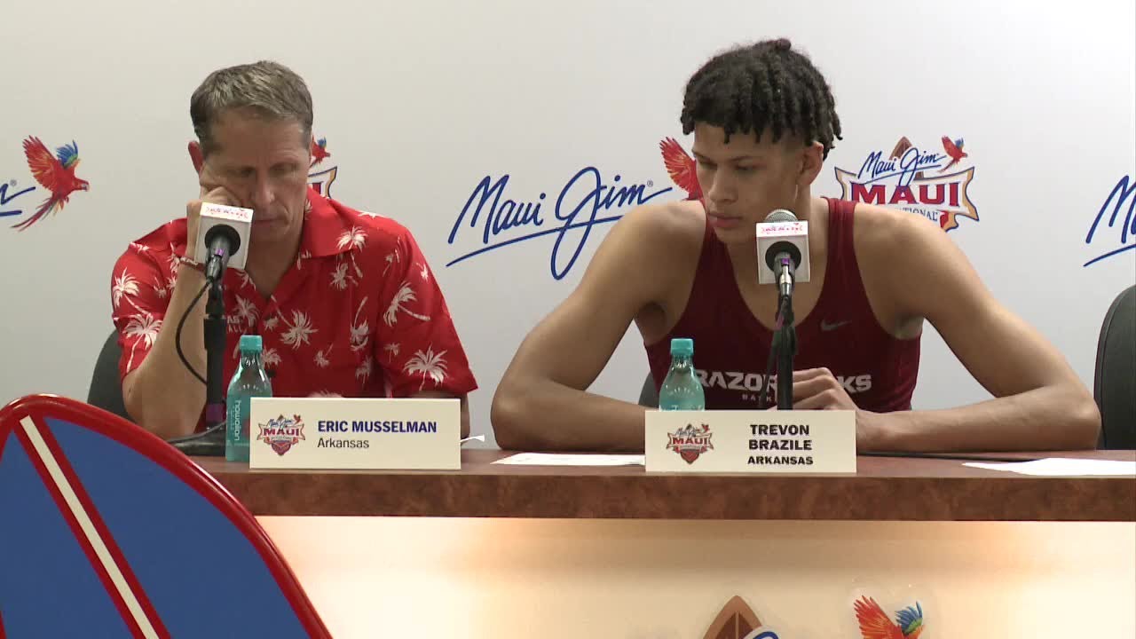 Eric Musselman and Trevon Brazile recap overtime win against San Diego ...