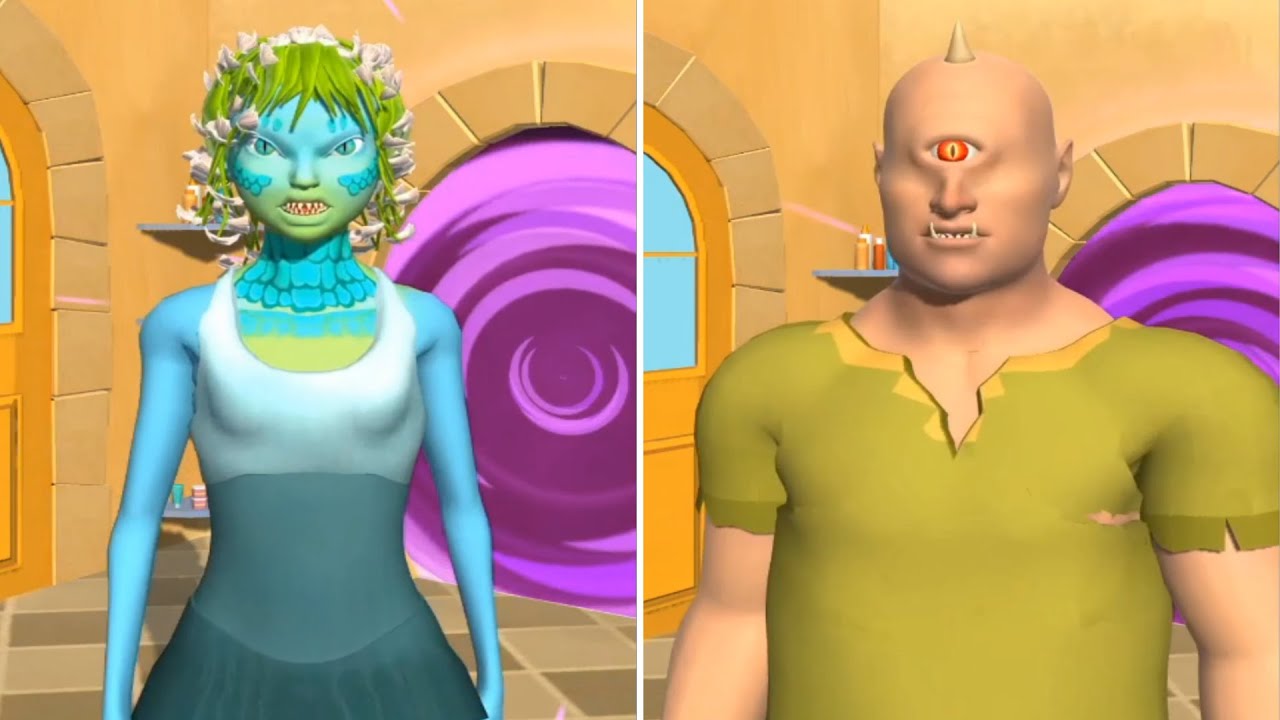 Monster Makeup 3D 💄👸🖌️ All Levels Gameplay Trailer Android,ios New Game ...