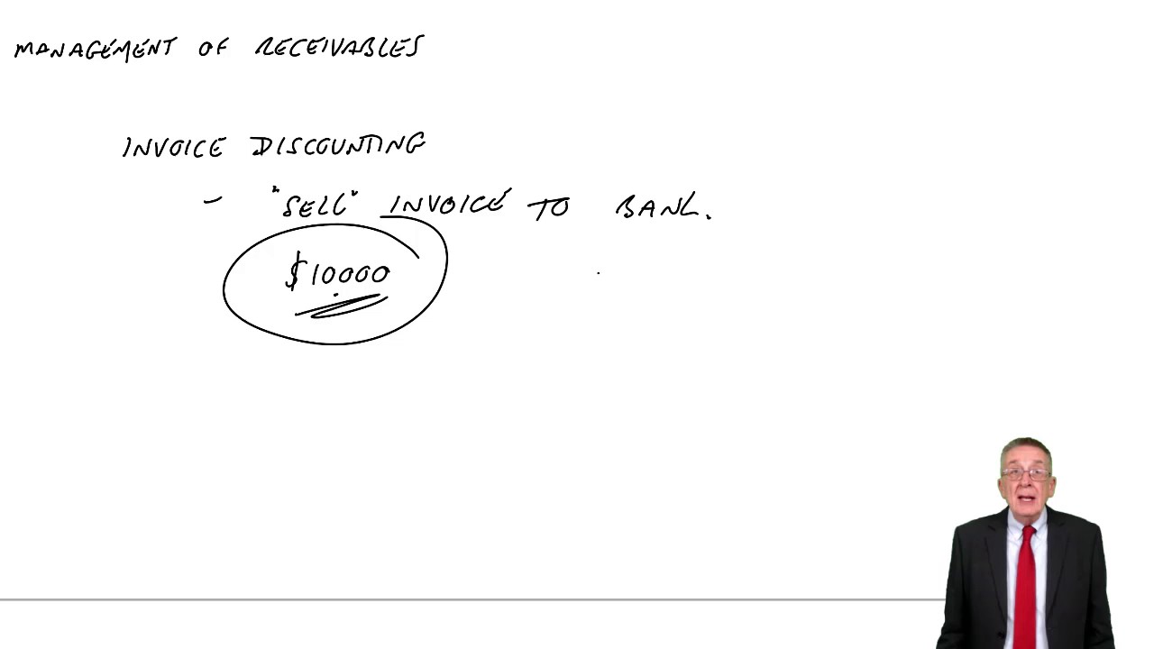 ACCA F9 The Management of receivables - Invoice discounting and ...