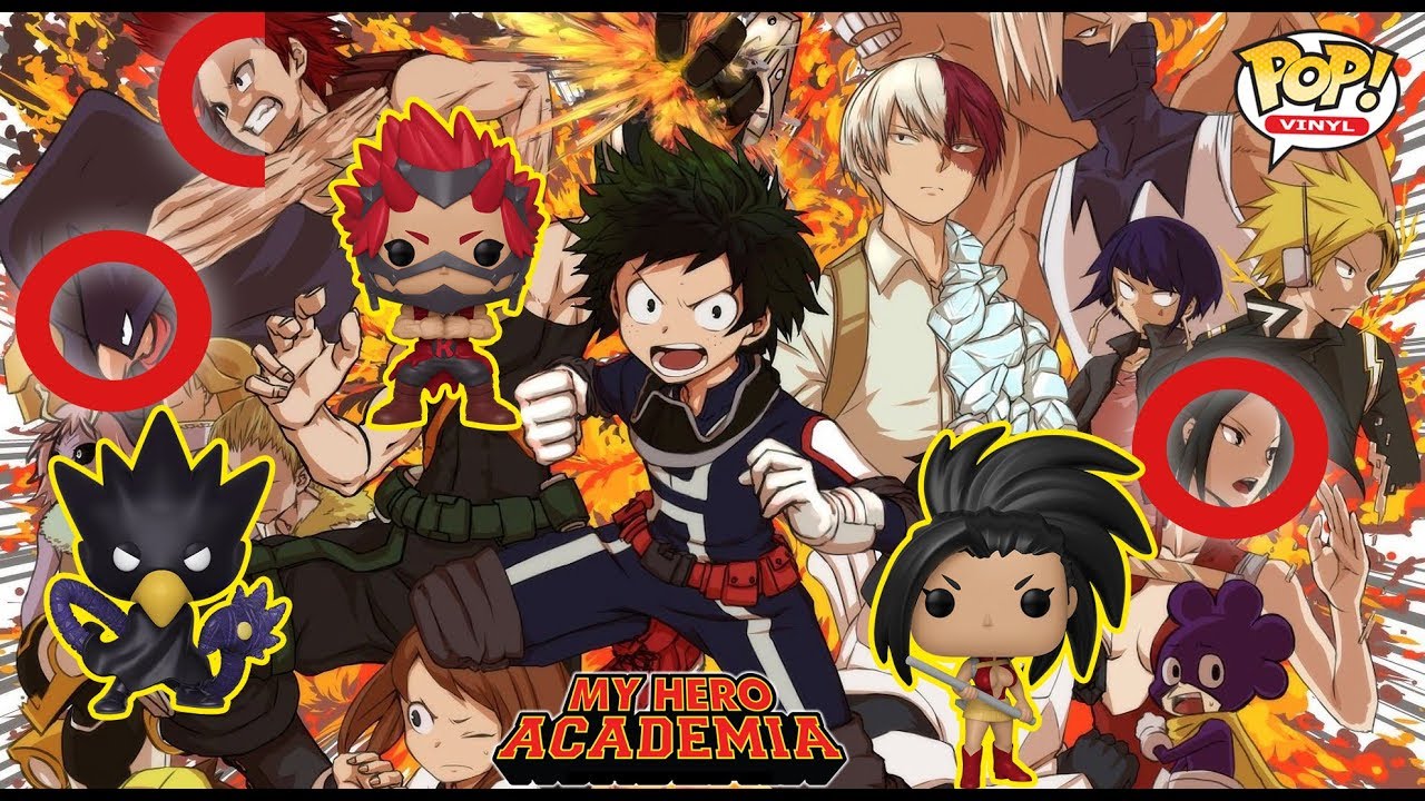 Unboxing the New My Hero Academia Funko Pop Set! (Momo, Kirishima ...
