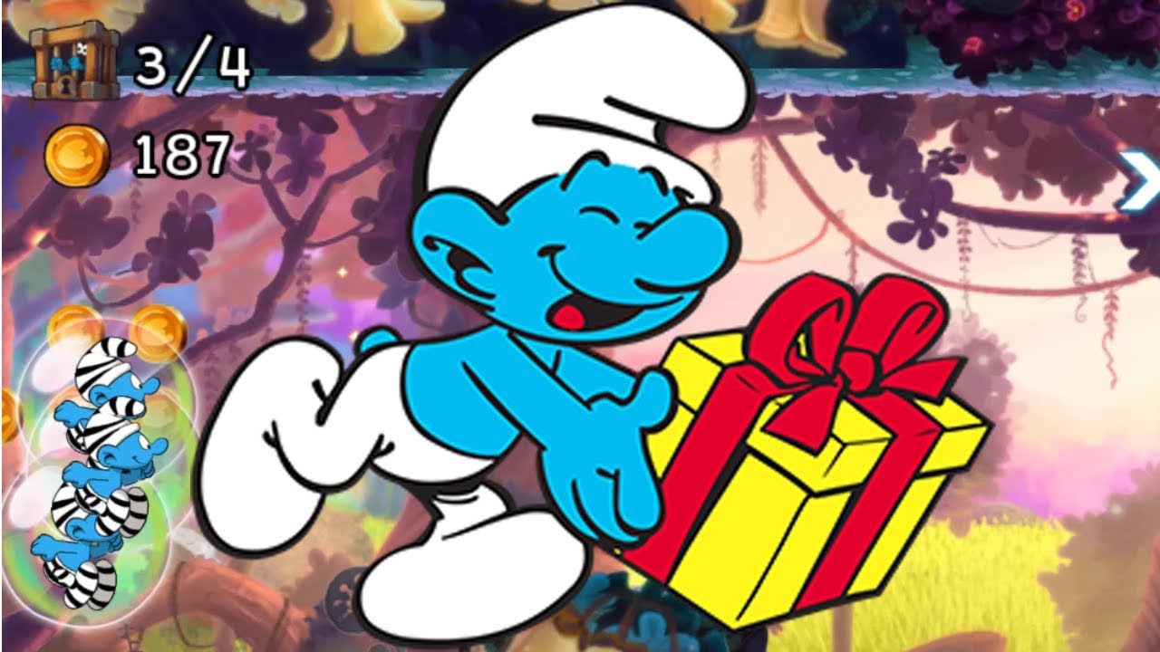 Smurfs Epic Run Part 1 - Fun Platform Adventure | Gameplay Walkthrough ...