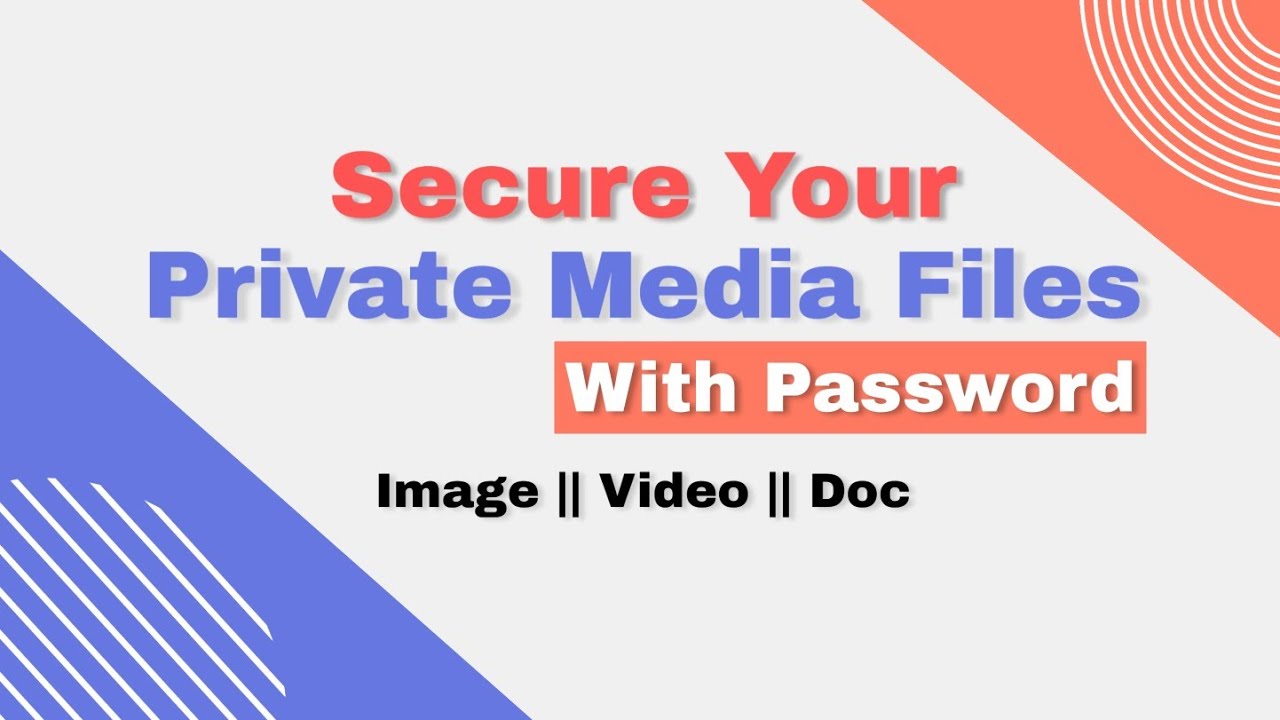 How To Encrypt And Decrypt Any Files On Android Very Easily 2020 Youtube