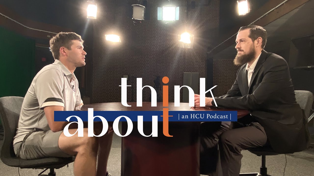Walker Zander, an HCU Baseball player is interviewed by Jeff Sutton on ...