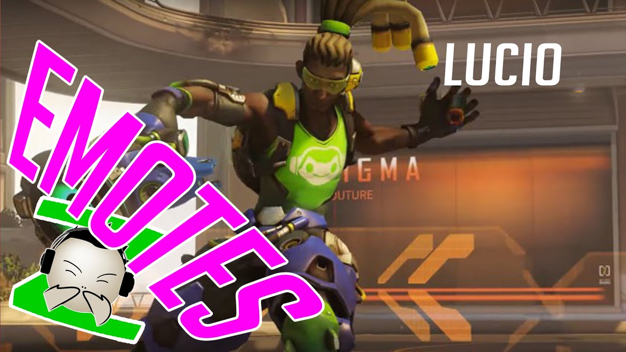 Lucio Emote - OVERWATCH BETA - Gameplay character Emote overview ...