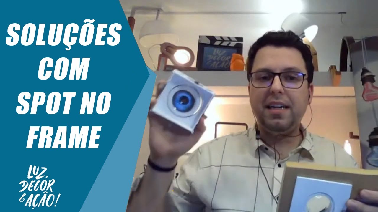 Saiba tudo sobre spot no frame e como instalar na sua residência - YouTube