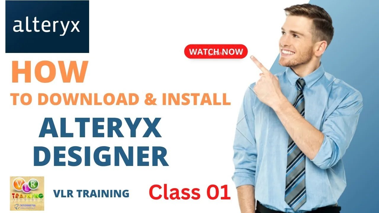 How to Install Alteryx Designer Desktop Telugu Class 01 By Venkat VLR ...