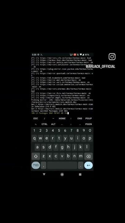 How to install Git command$ pkg install git#git #github #aruack #termux #github #terminal # ...