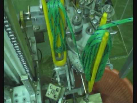 Automatic net needle winding machine - YouTube